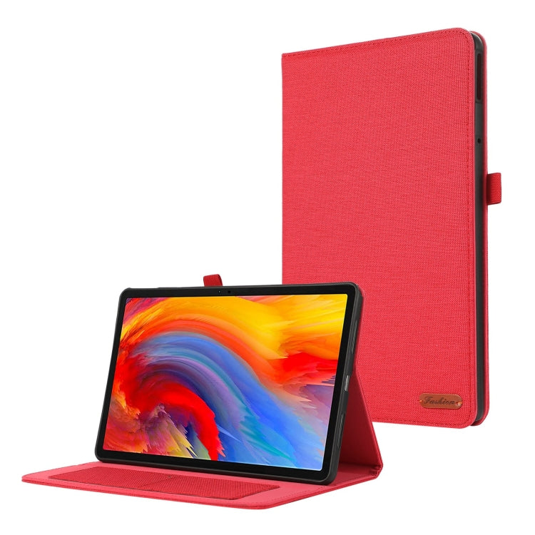 For Lenovo Tab M11 / Xiaoxin Pad 11 2024 Fabric Leather Tablet Case(Re