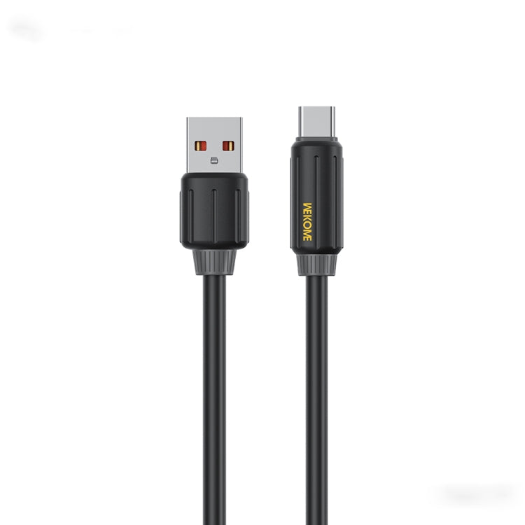 WK WDC-27a Elastic Genuine Silicone 1m 66W USB to Type-C Fast Charging