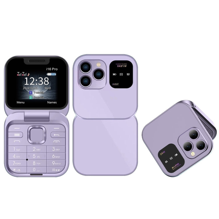 SERVO i16 Pro Mini Flip Phone, 1.77 inch, MTK6261D, 23 Keys, Support B