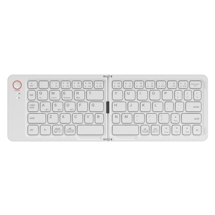 B023 Two Folding Portable Mini Wireless Bluetooth Keyboard Cell Phone
