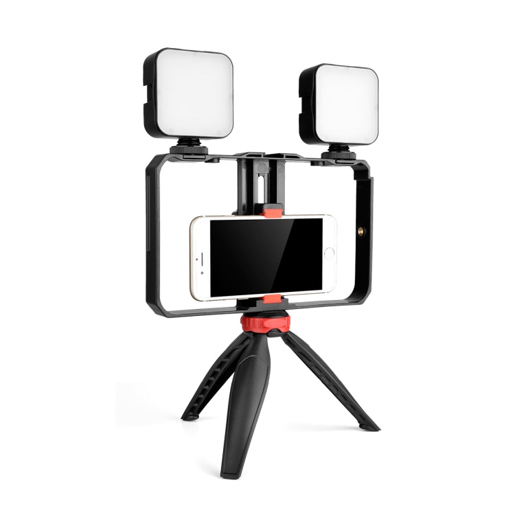 YELANGU PC203 YLG1801C Vlogging Live Broadcast LED Selfie Light Smartp