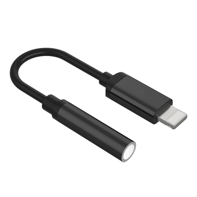 CVJ CM1 8 Pin Male to 3.5mm Female Earphone Audio Adapter(Black)