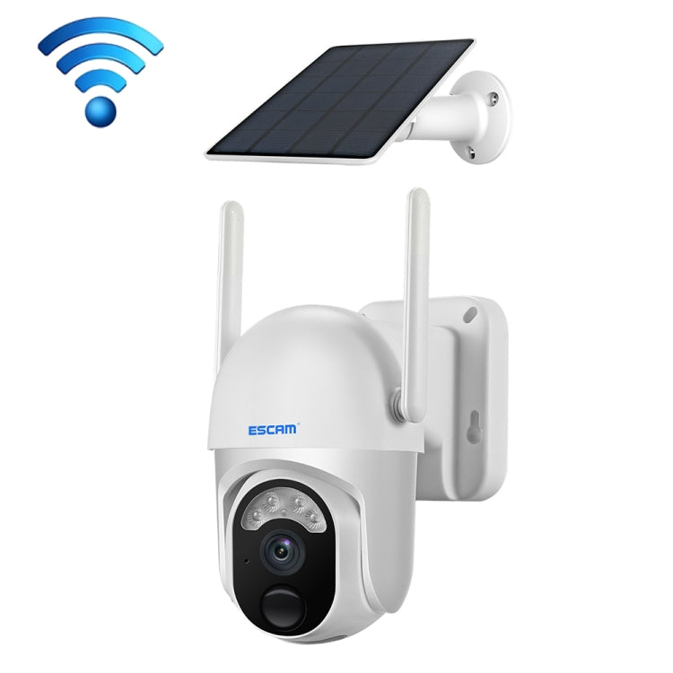 ESCAM QF103 3MP Cloud Storage PT WIFI PIR Alarm IP Camera with Solar P