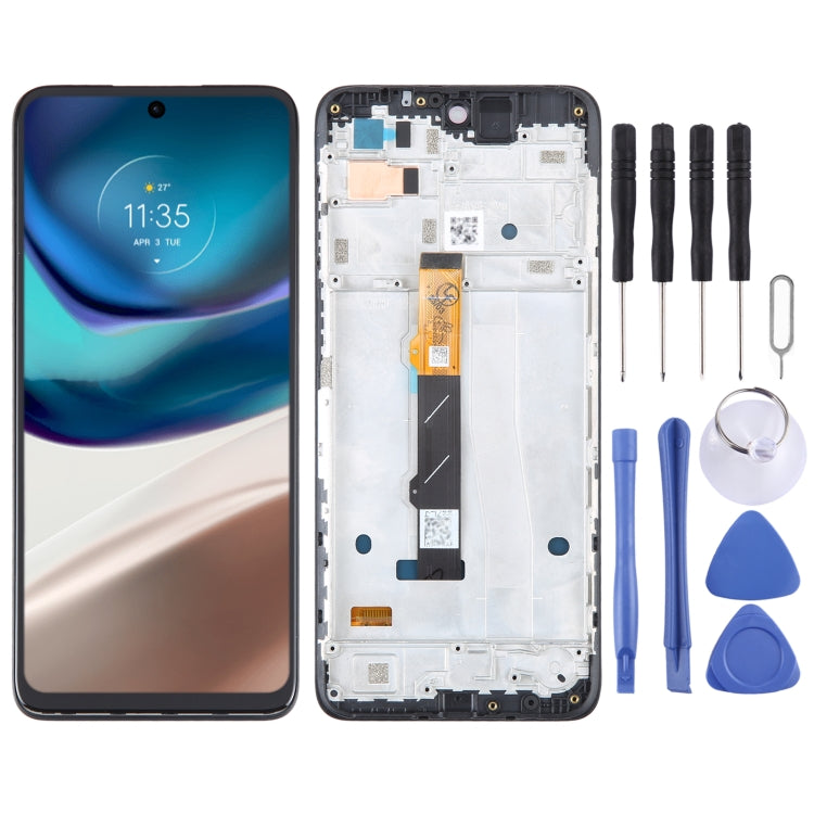 LCD Screen For Motorola Moto G42 Digitizer Full Assembly With Frame