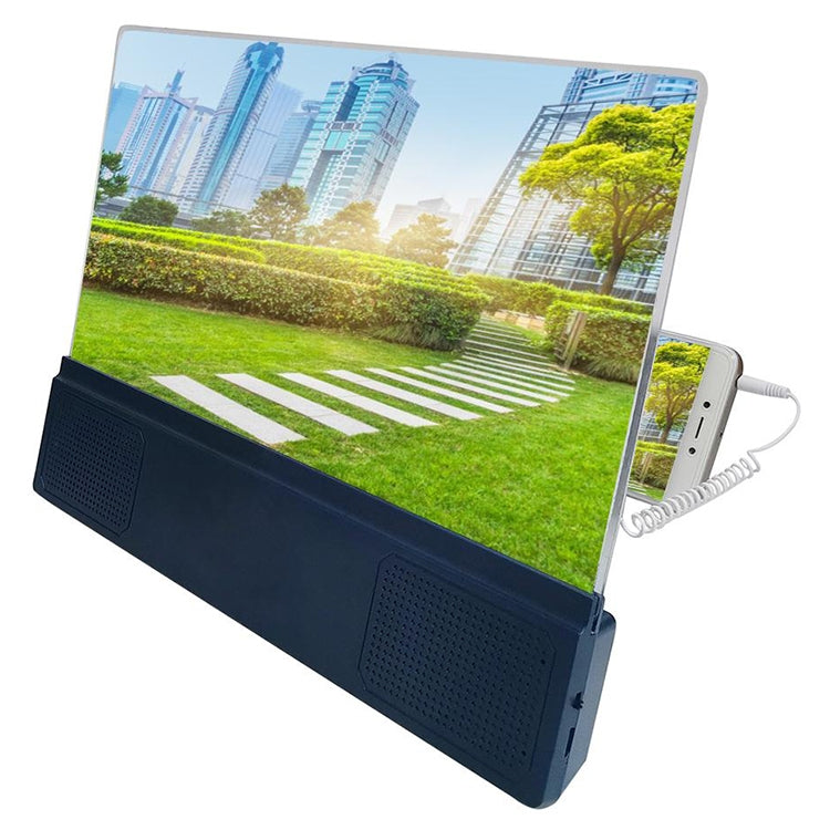 F5 12 inch Universal Mobile Phone Screen Amplifier HD Video Amplifier