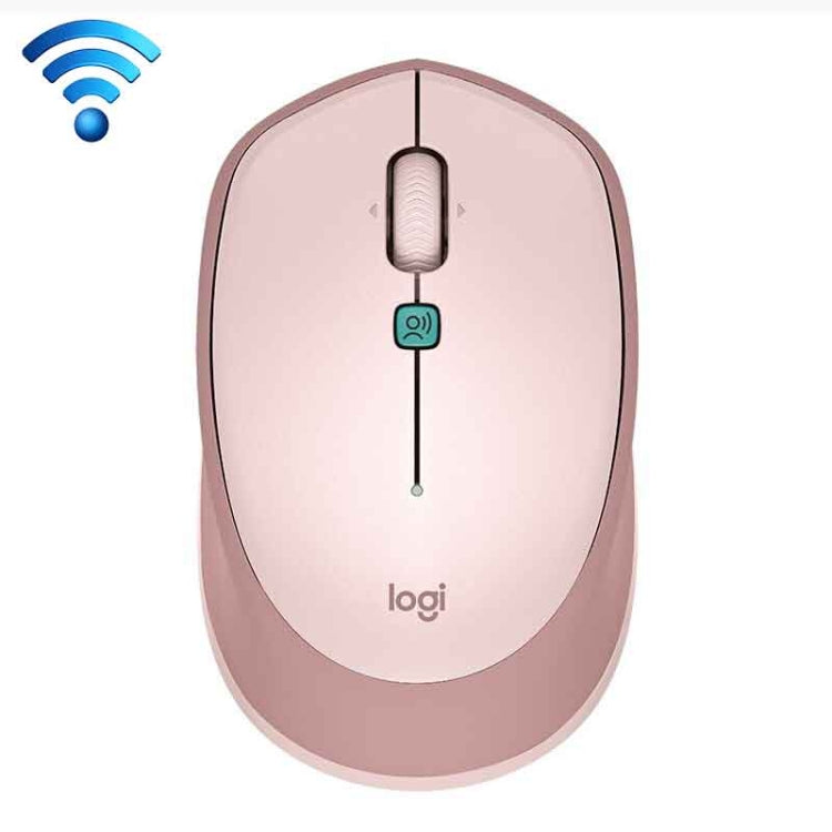 Logitech Voice M380 4 Buttons Smart Voice Input Wireless Mouse (Pink)
