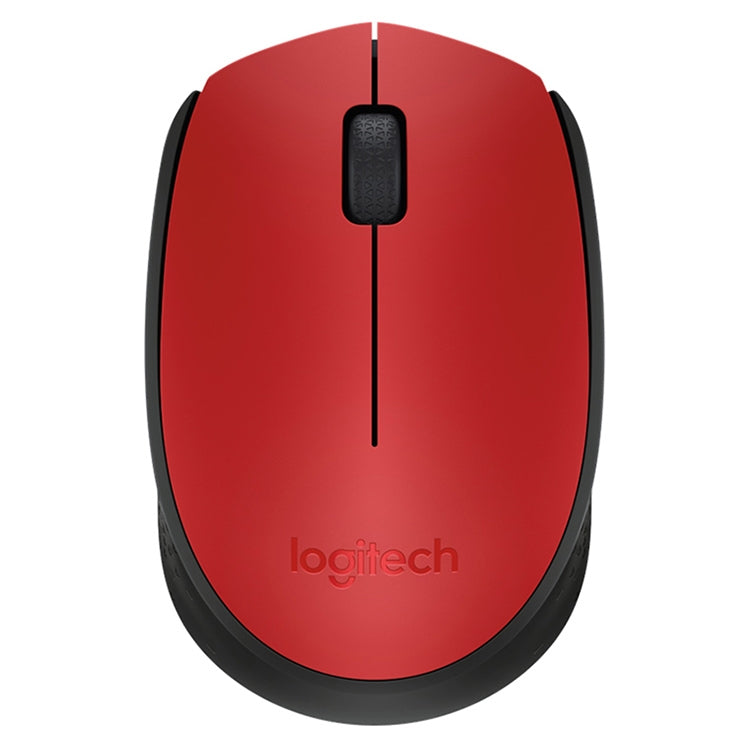 Logitech M170 1000DPI USB Wireless Mouse with 2.4G Receiver (Red)