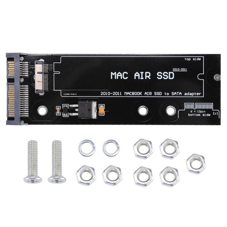 SSD to SATA Adapter for Macbook Air 11.6 inch A1370 (2010-2011) & 13.3