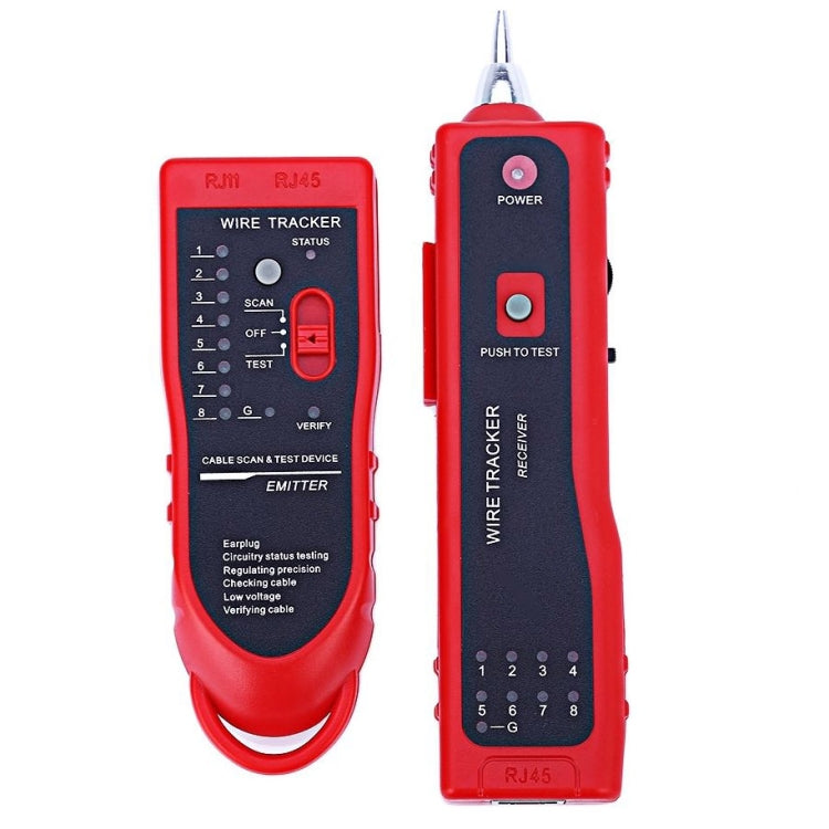 RJ11 / RJ45 Telephone Wire Tracker Ethernet LAN Network Cable Tester D