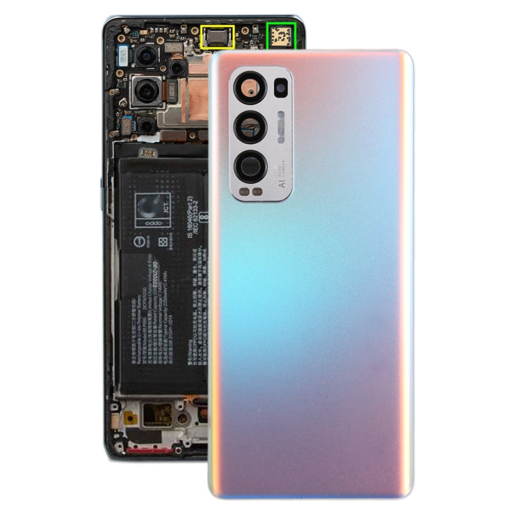 Buy OPPO Reno5 Pro+ 5G / Find X3 Neo Battery Back Cover - Orange