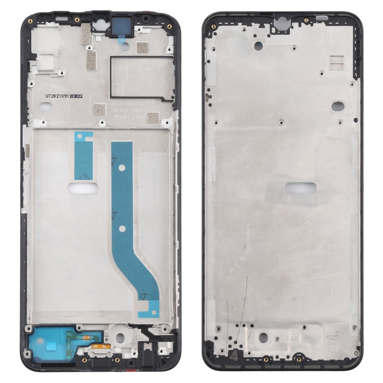 Front Housing LCD Frame Bezel Plate for Motorola Edge 20 Lite (Black)