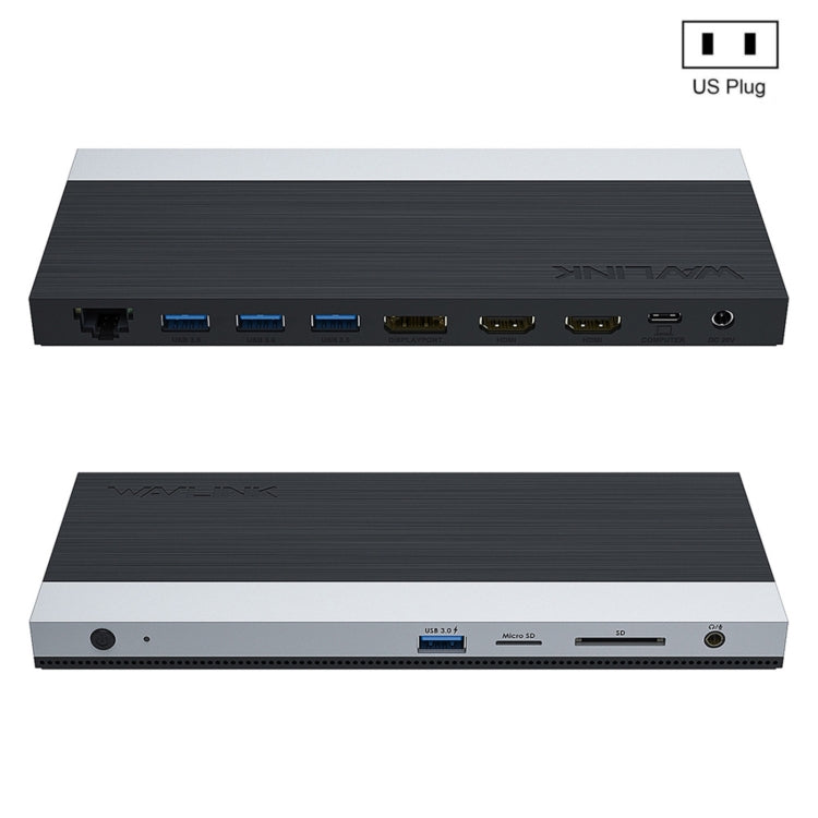 Wavlink UMD05 Display Port HDMI Port RJ45 Ethernet Triple Display MST