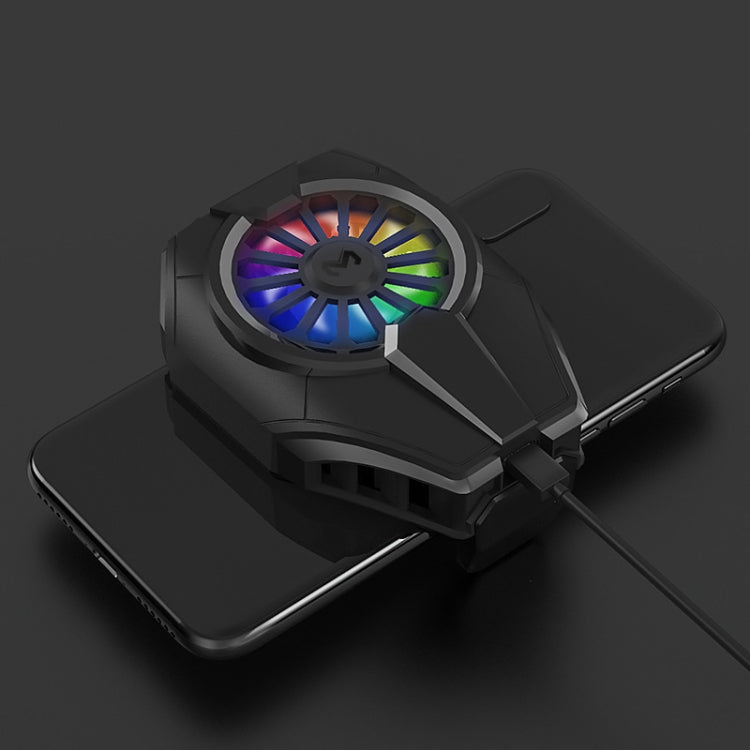 MEMO DL06 Semiconductor Cooling Mobile Phone Radiator with Colorful Li