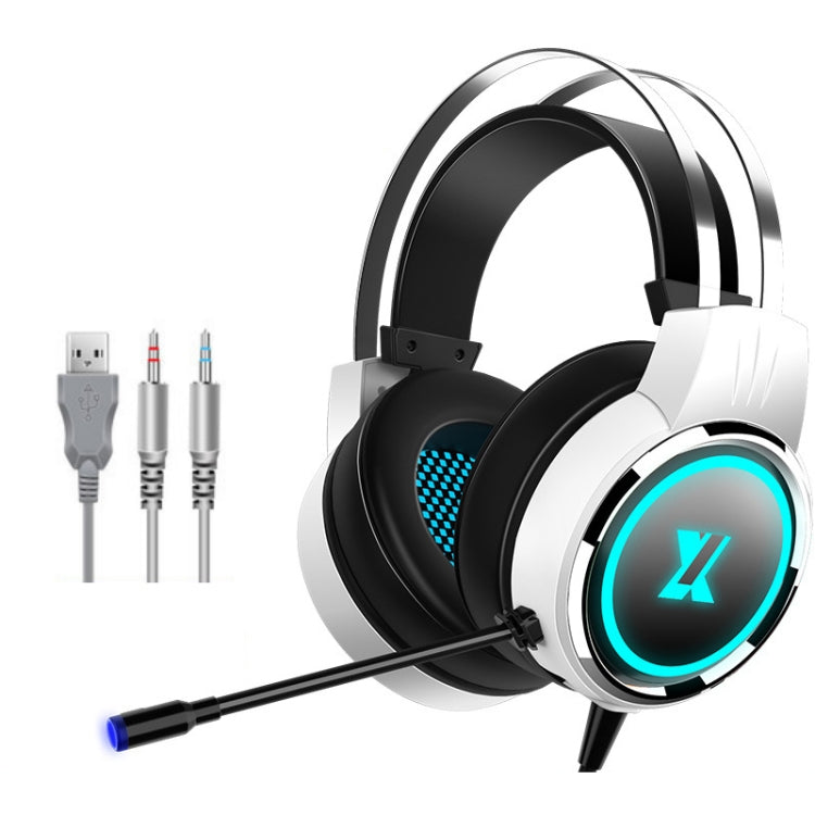 Heir Audio Head-Mounted Gaming Wired Headset With Microphone, Colour: