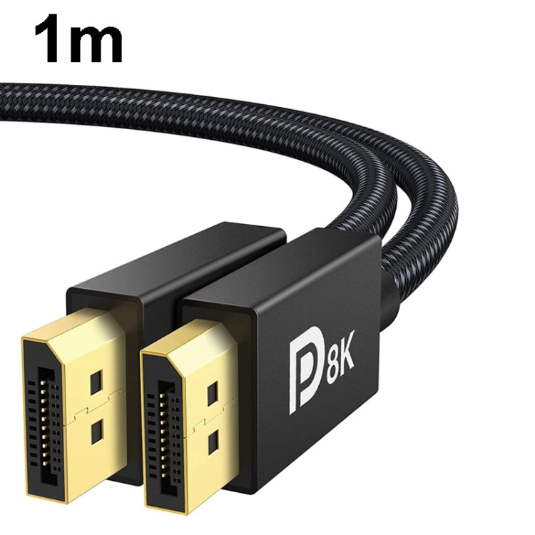 1m DP Cable 8K Computer Monitor Connection Cable 30AWG OD6.3MM With Ny
