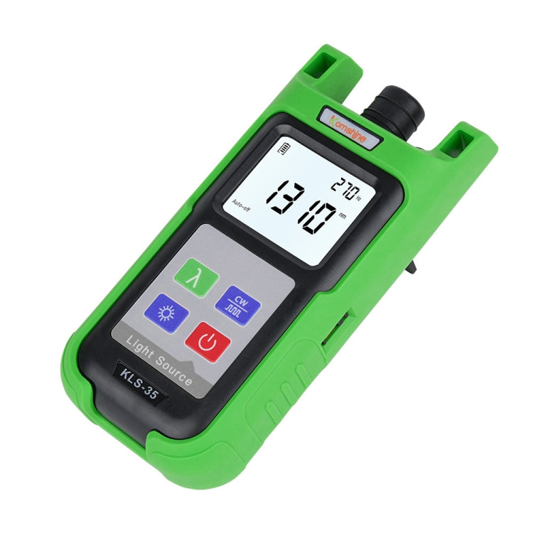 Komshine Handheld Laser Light Source Fiber Tester with LED Backlight,